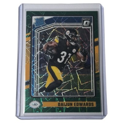 DAIJUN EDWARDS RC 2024 PANINI OPTIC GREEN VELOCITY ROOKIE | eBay