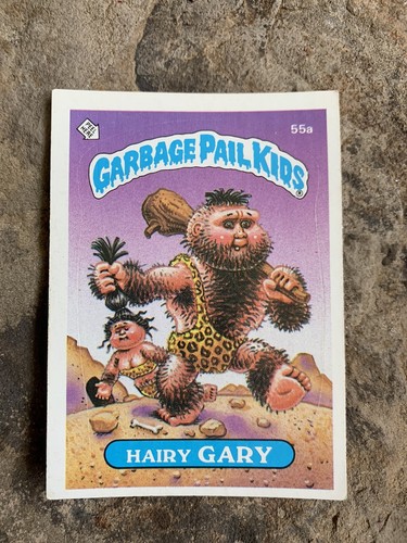 Hairy Gary Garbage Pail Kids Card. #55a. 2nd edition. Okay condition | eBay