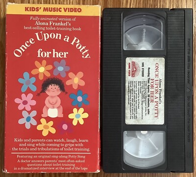 Once Upon Potty for Her Toilet Training Kids Music Video VHS In Stereo ...