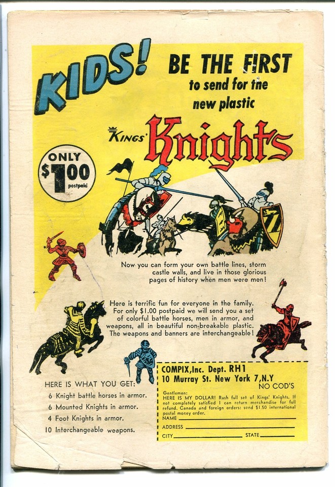 ROBIN HOOD #52 1955-ME-1ST ISSUE-FRANK W BOLLE-ORIGIN-vg minus | eBay