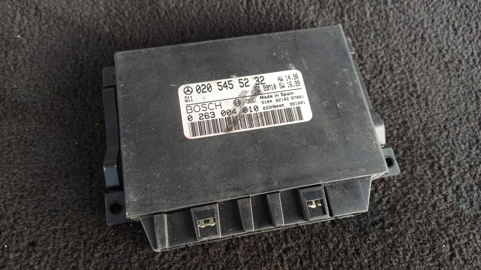 Mercedes-Benz W220 PDC PARKING DISTANCE CONTROL MODULE 0205455232 (A2 ...
