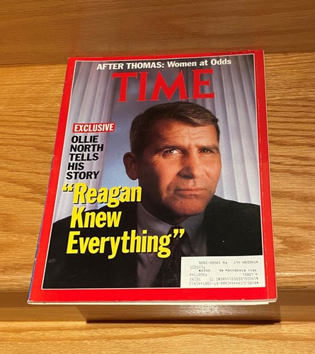 Time Magazine Oct 28 1991 Ollie North tells hs Story: "Reagan Knew ...