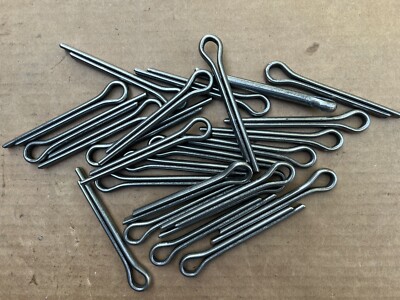 🇺🇸25 3/8" x 3” Cotter Pins Locking Split Pins Steel Plain USA 3/8” x 3 ...