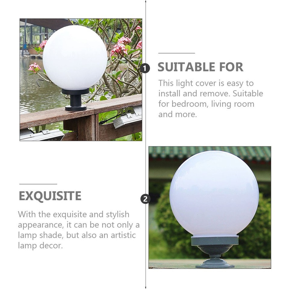 Replacement Light Cover Lighting Fixture Replacement Waterproof Lamp ...