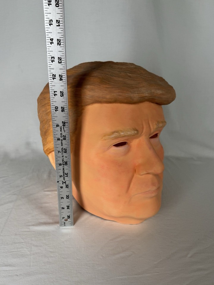 President Donald Trump Mask Helmet for Costume 3d print Halloween | eBay