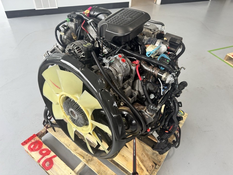 08 09 10 CHEVY GMC SIERRA SILVERADO 6.6 LMM DURAMAX ENGINE COMPLETE ...