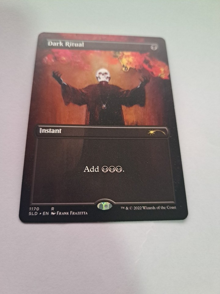 Magic the Gathering – Dark Ritual – Secret Lair Frank Frazetta – 2022 ...