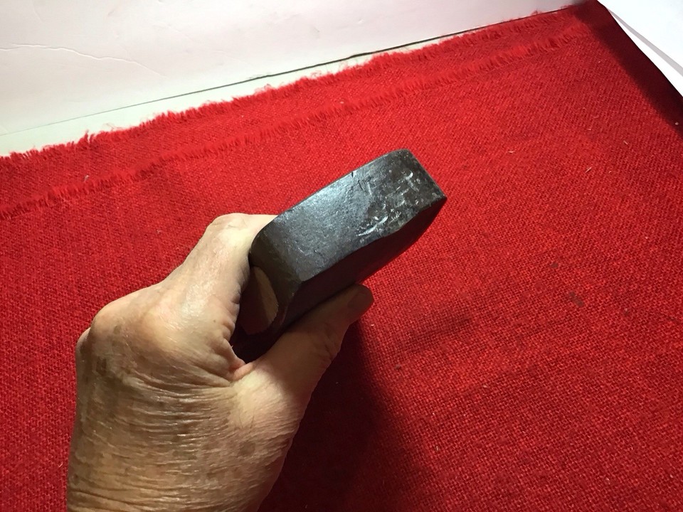 Vintage Single Bit Axe Head Tool 3½ Pounds Marked E F. Nice Piece. | eBay