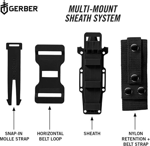 Gerber Gear Strongarm, Fixed Blade Tactical Knife for Survival ...