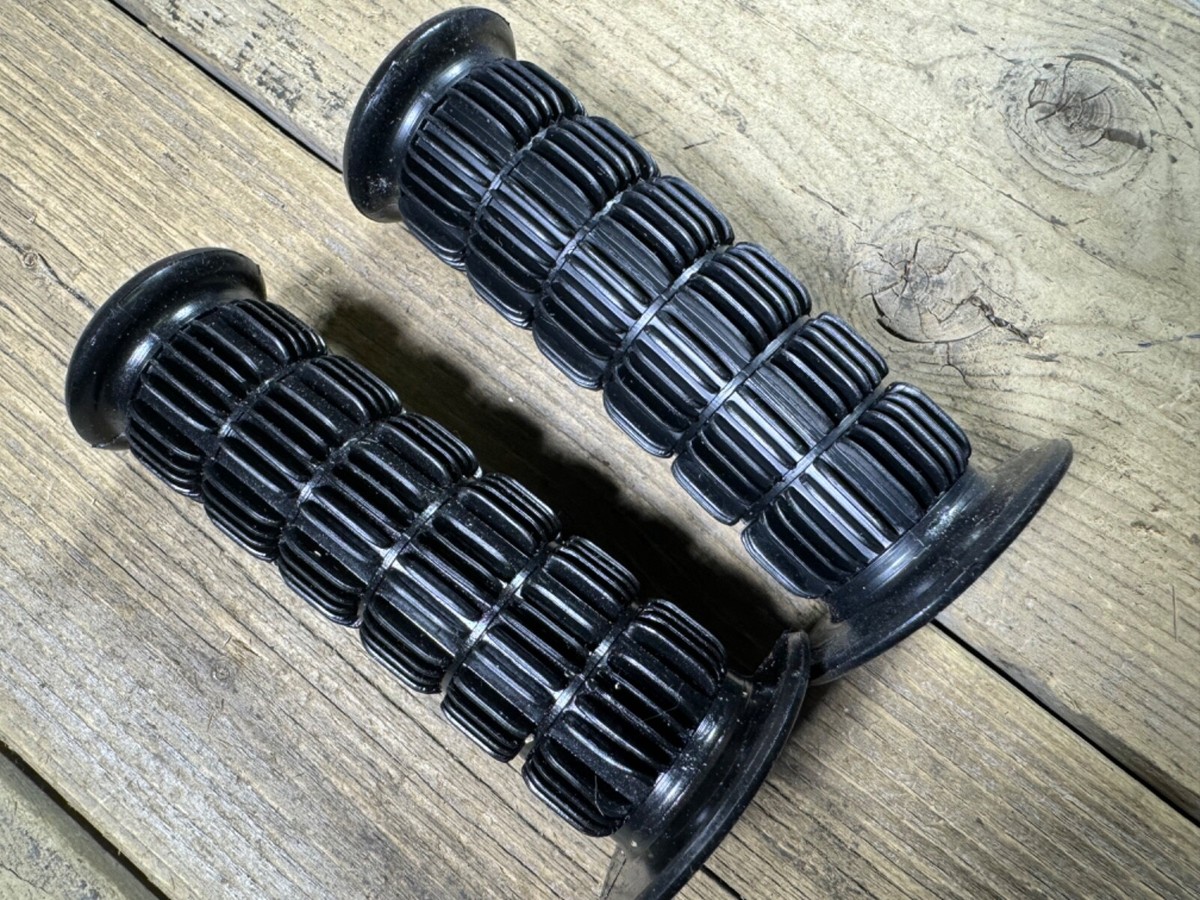 Old School Motorcycle Grips