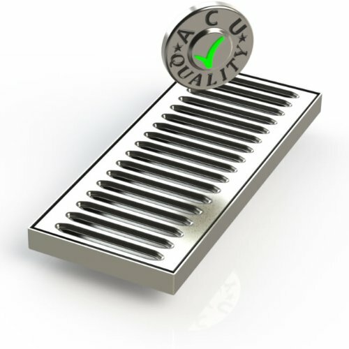 ACU Surface Mount Drip Tray - No Drain - Stainless Steel, 36" Length | eBay