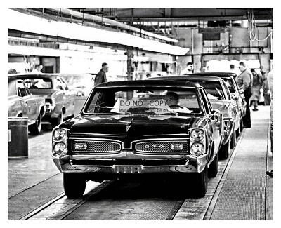 1967 PONTIAC GTO ASSEMBLY MANUFACTURING LINE FACTORY 8X10 PHOTO | eBay