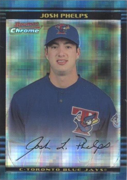 2002 Bowman Chrome - Josh Phelps #341 X-Fractor /250 for sale online | eBay