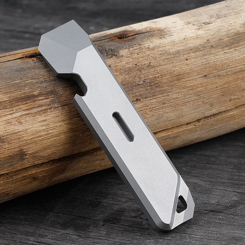TC4 Titanium Alloy Open Bottle Crowbar Tactical EDC Outdoor Camping ...