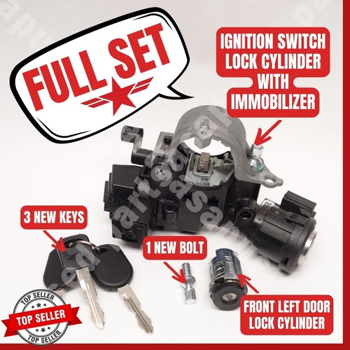 ⛑ IGNITION SWITCH LOCK CYLINDER WITH IMMOBILIZER & 3 KEYS FORD ESCAPE ...