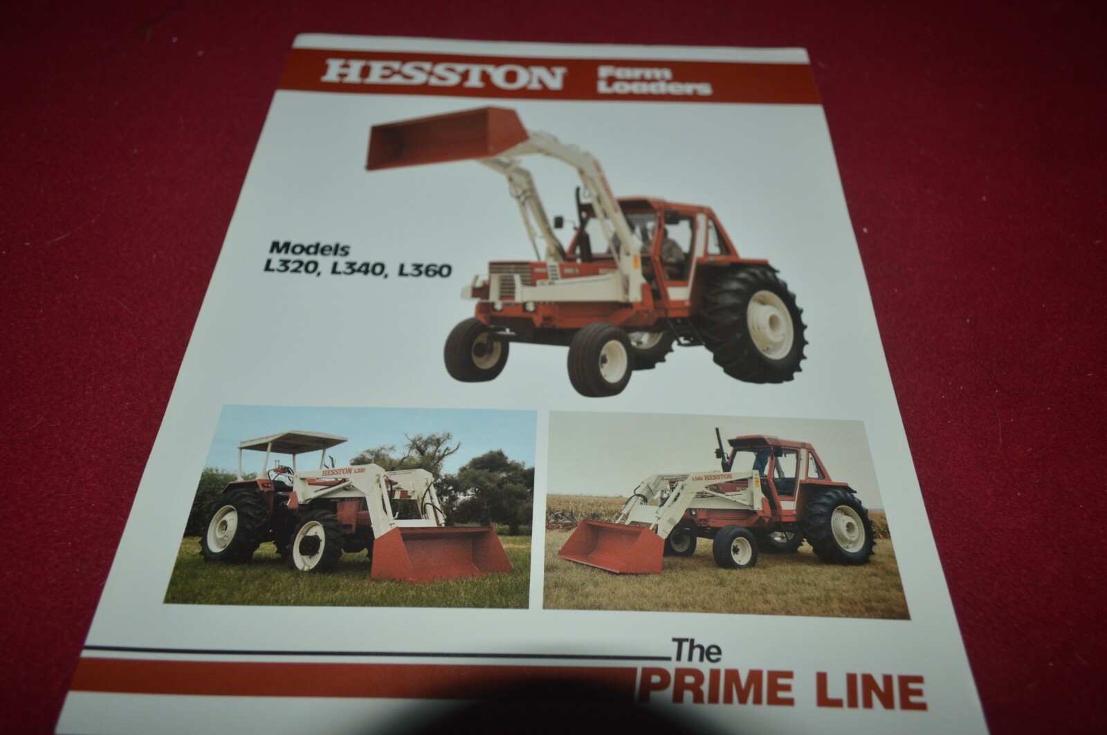 Hesston L320 L340 L360 Farm Loader For 1977 Dealers Brochure RCOH #2 | eBay
