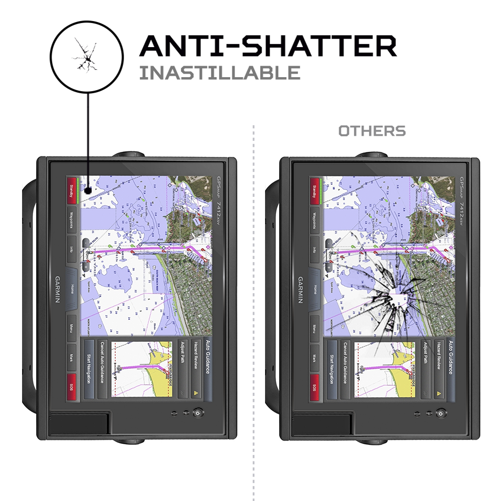ANTISHOCK Screen protector for Garmin GPSMAP 7412(xsv) | eBay