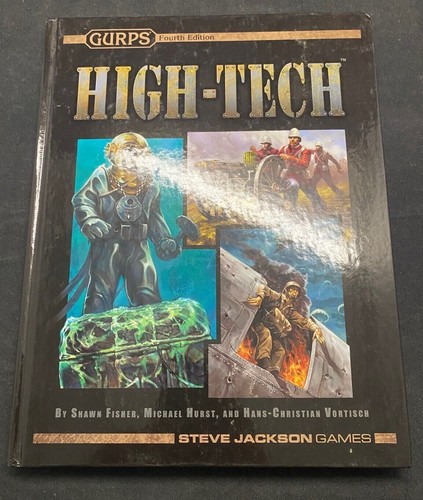 High-Tech Gurps Hardcover Fourth Edition Steve Jackson Games Ding and Dent | eBay