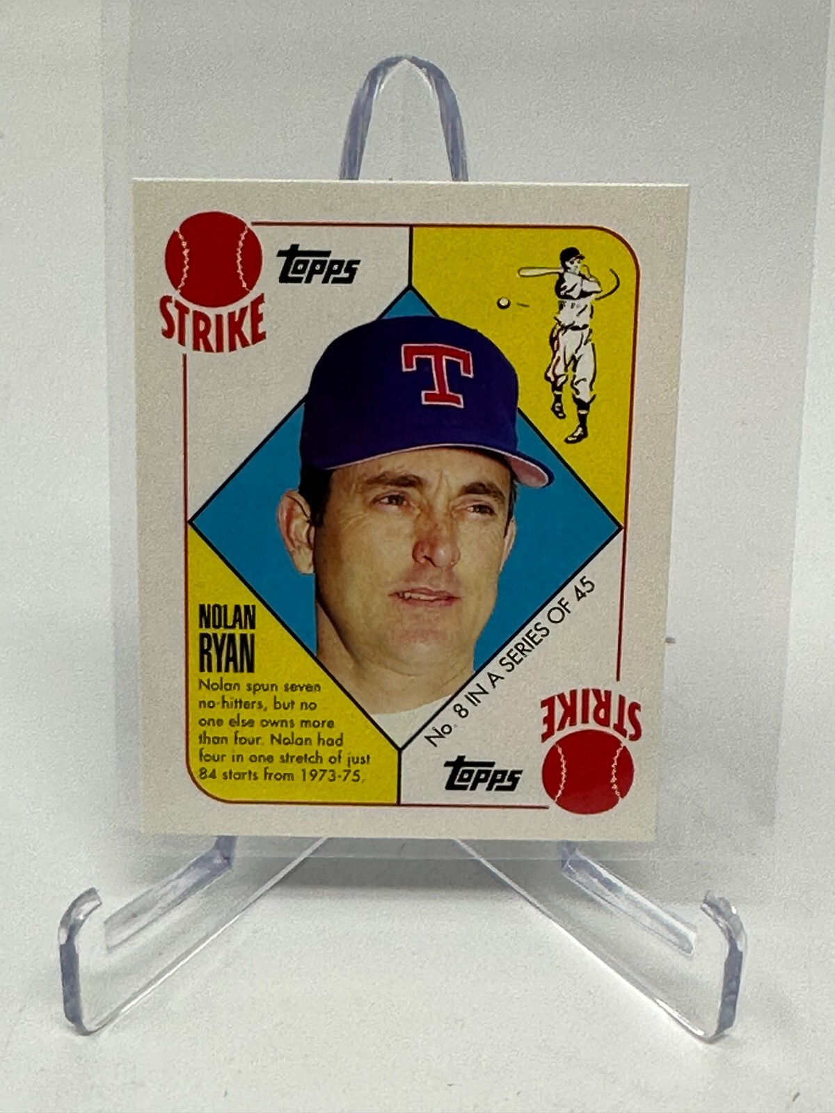 2010 Topps Baseball 1951 Nolan Ryan Mini Blue Back Card | eBay