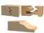 Round Over-Ogee 4 Bit Cabinet Door Router Bit Set - 1/2" Shank - Yonico ...