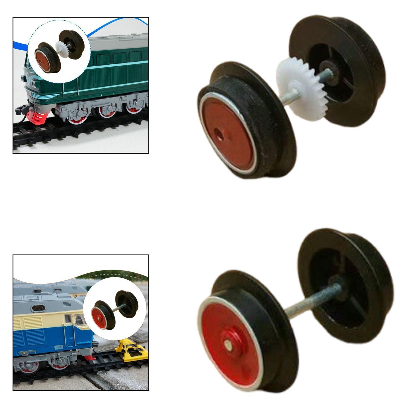 Wheels for Model Train Easily Install Professional Replace Parts ...