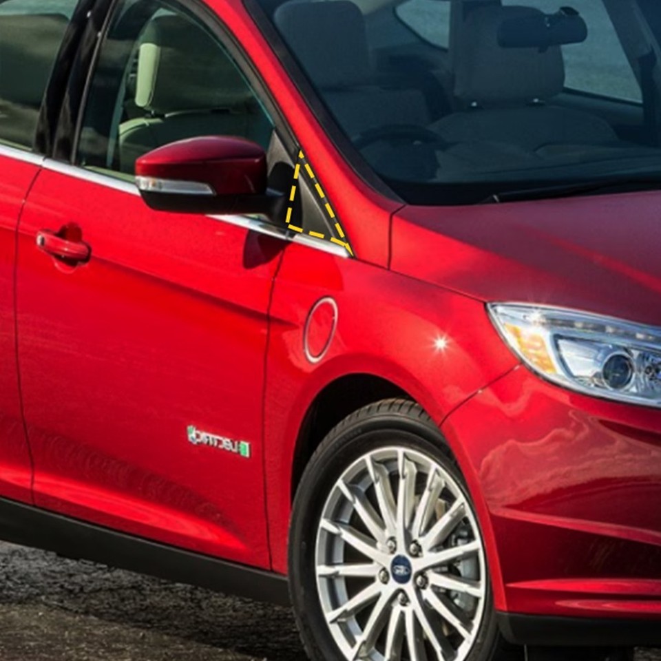 Passenger Mirror Corner Triangle Cover Pillar Trim For 2012-2018 Ford ...