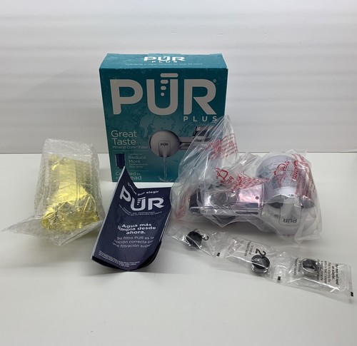 PUR Plus Horizontal Faucet Mount Water Filter System PFM400H New | eBay