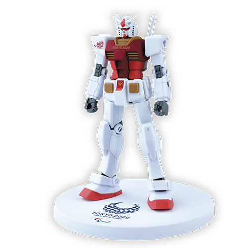 HG 1/144 RX-78-2 Gundam Red Ver. Tokyo 2020 Paralympic Emblem Mobile ...