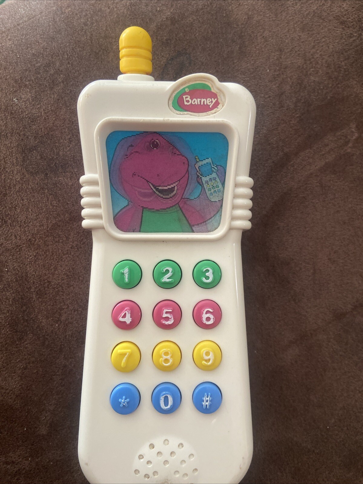 VTG Barney Talking Phone Vintage Working | eBay