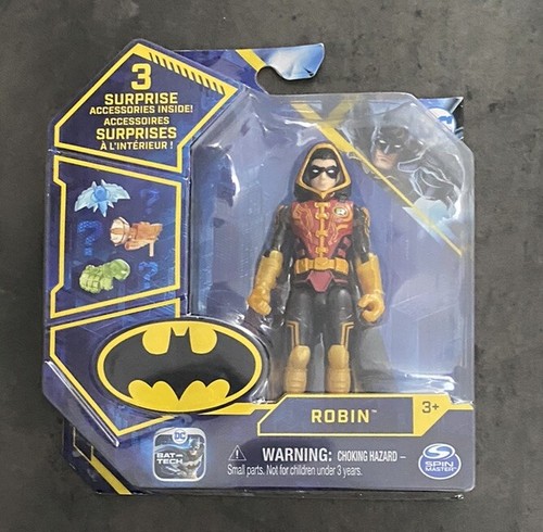 DC Comics Robin 4" Figure Spin Master Damian Wayne Batman Brand New | eBay