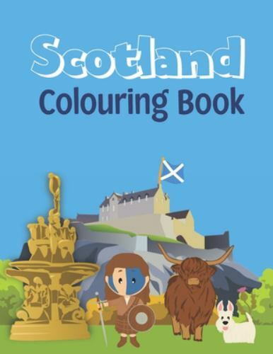 Scotland: Colouring Book by Press, Veropa, Like New Used, Free shipping ...