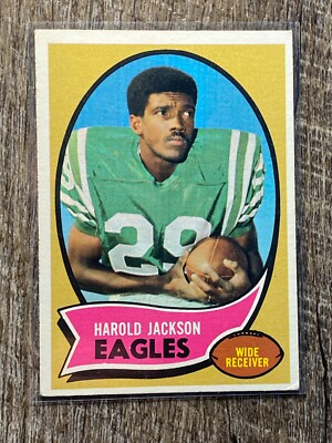 BEAUTIFUL 1970 Topps #72 Harold Jackson RC, Philadelphia Eagles | eBay