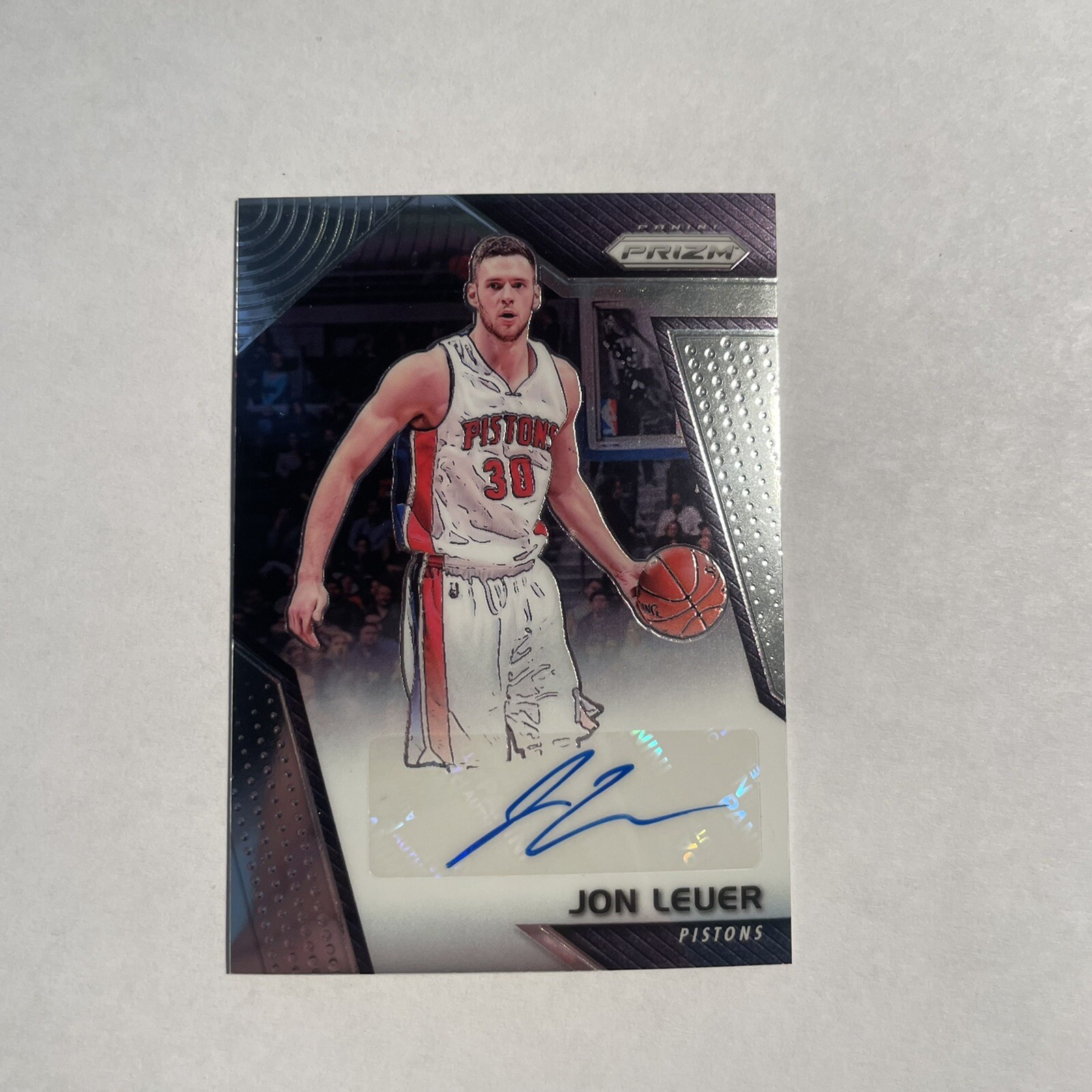 2017-18 Panini Prizm Signatures Jon Leuer #SG-JL Auto | eBay