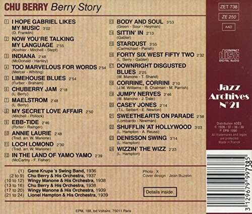 Berry, Chu Berry story (CD) | eBay