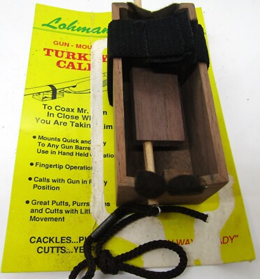 Lohman Gun Mount Turkey Call Model 865-G. | eBay