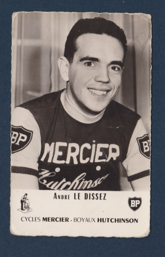 CYCLISME carte cycliste ANDRE LE DISSEZ équipe MERCIER BP HUTCHINSON | eBay