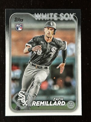 2024 Topps Series 1 Zach Remillard RC Rookie #222 Chicago White Sox | eBay