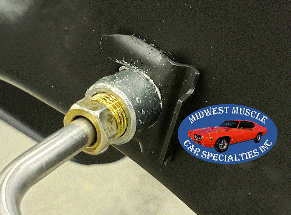 55-90 GM NOSR Disc Drum Brakes Rubber Brake Line Flex Hose Retaining ...