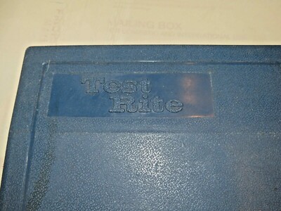 Test Rite 23 pc Combo Ratchet Socket Set SAE Sizes 1/4" and 3/8" No ...