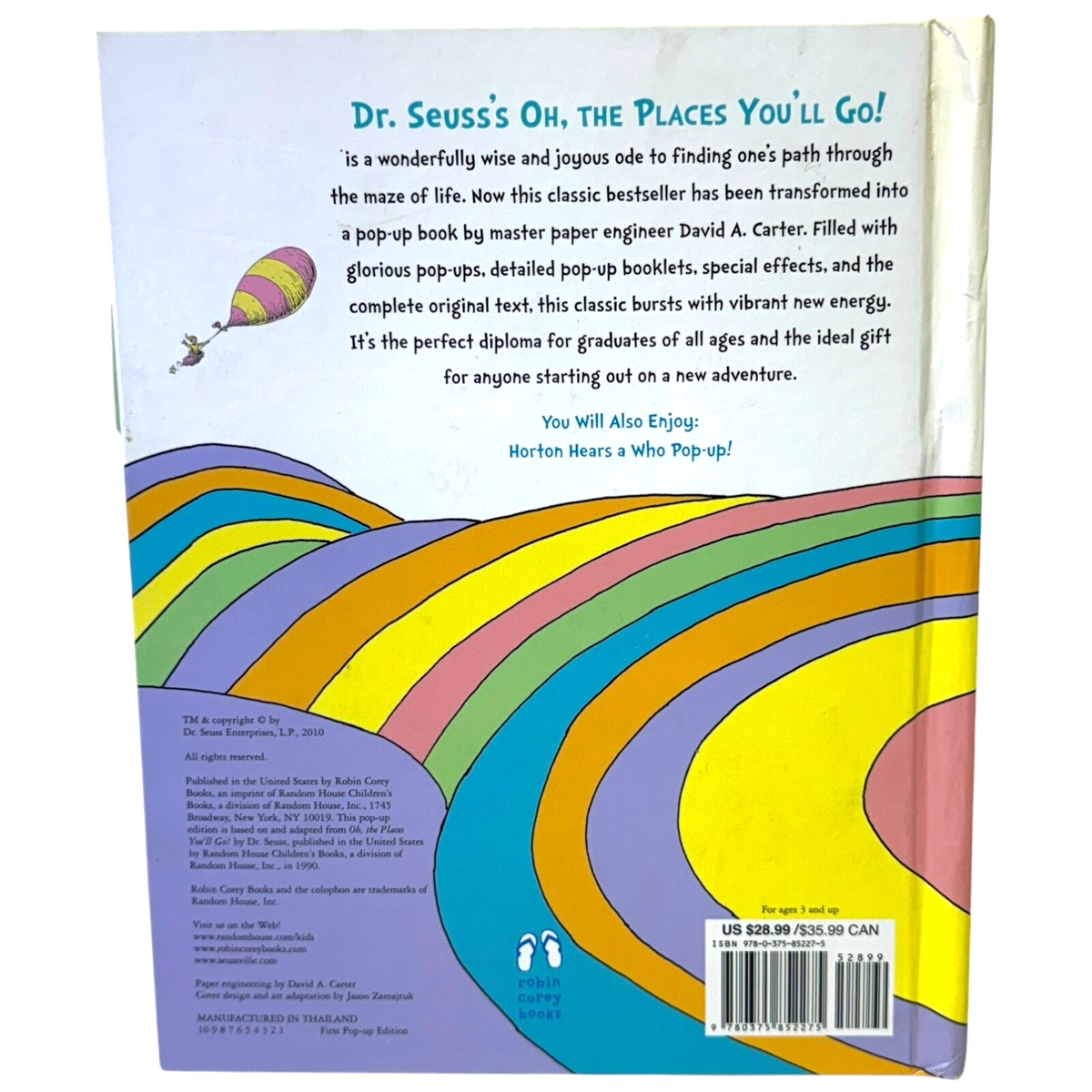 All The Places Youll Go Dr Seuss Dr. Seuss Oh The Places You'll Go