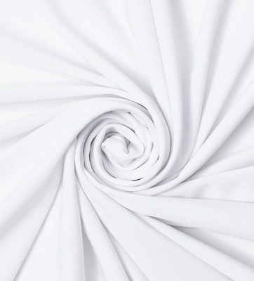 JERSEY LINING KNIT 100% POLYESTER FABRIC 5 OZS. 60" WIDE COLOR SNOW ...