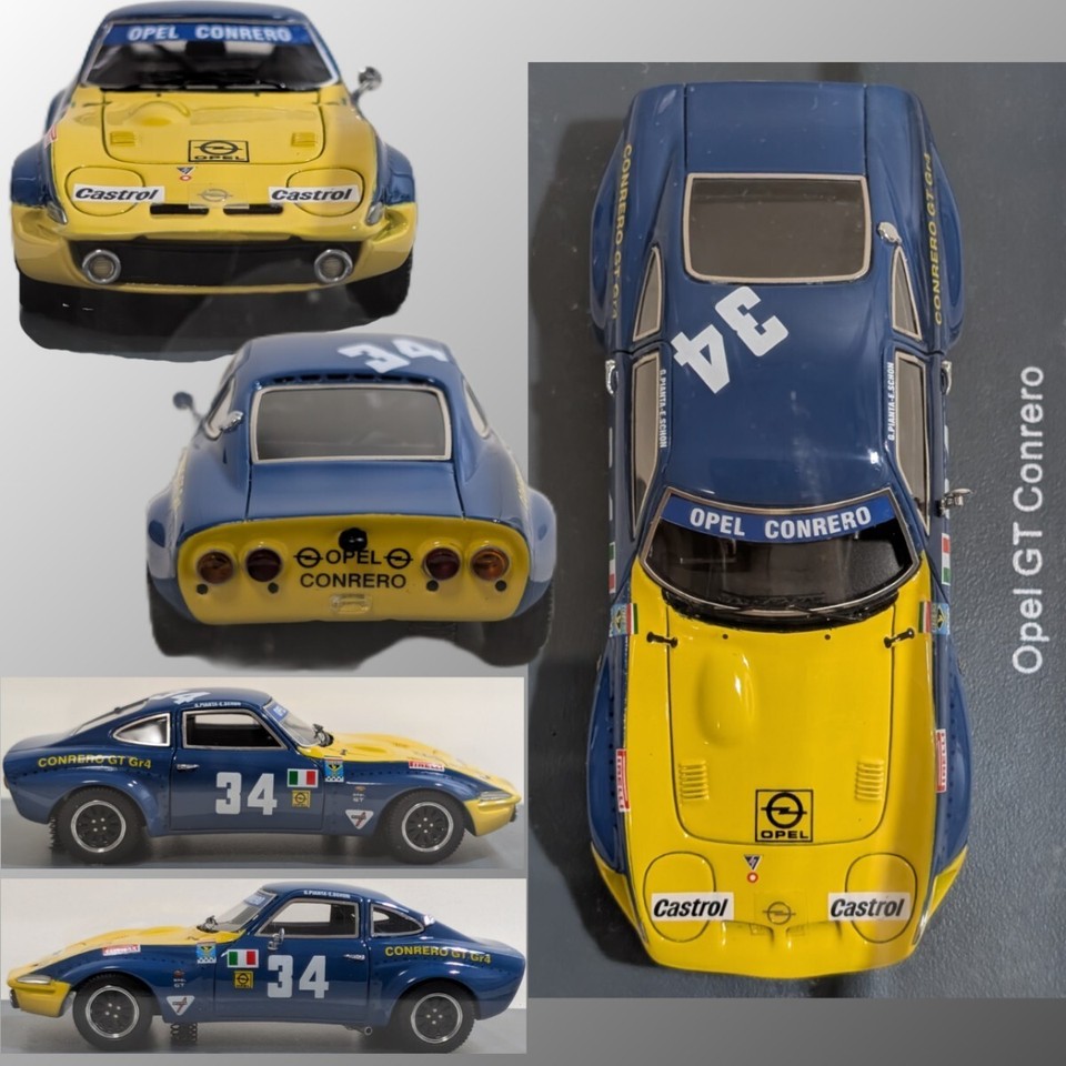 1 43 Opel GT 1900 Conrero Targa Florio 1972 no.34 Model NEO43585 | eBay