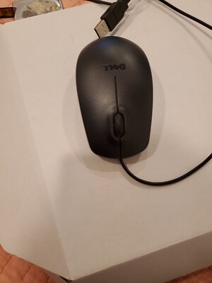 Dell MS111-L Optical 3-Button Scroll Wheel USB Mouse | eBay