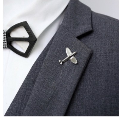 Airplane Lapel Pin Fighter Jet Us Navy Pilot Aviation Men Suit Brooch ...