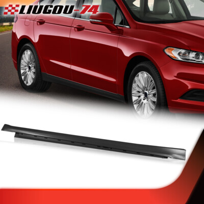 Right Exterior-Rocker Panel Molding Trim Fit For 13-18 Ford Fusion ...