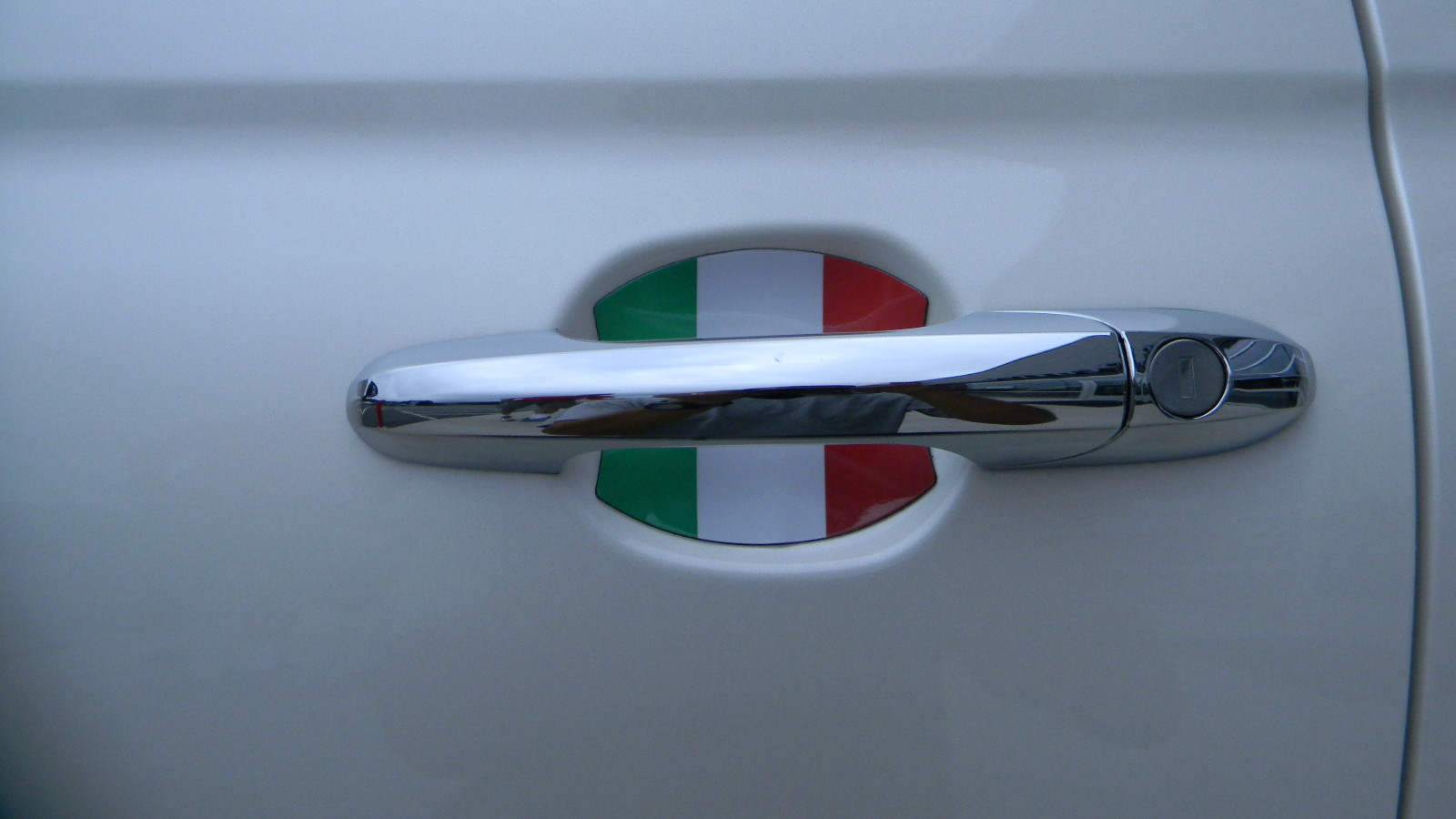 Italian Flag Car Accessory Door Handle Scratch Guards made in USA Fits ...