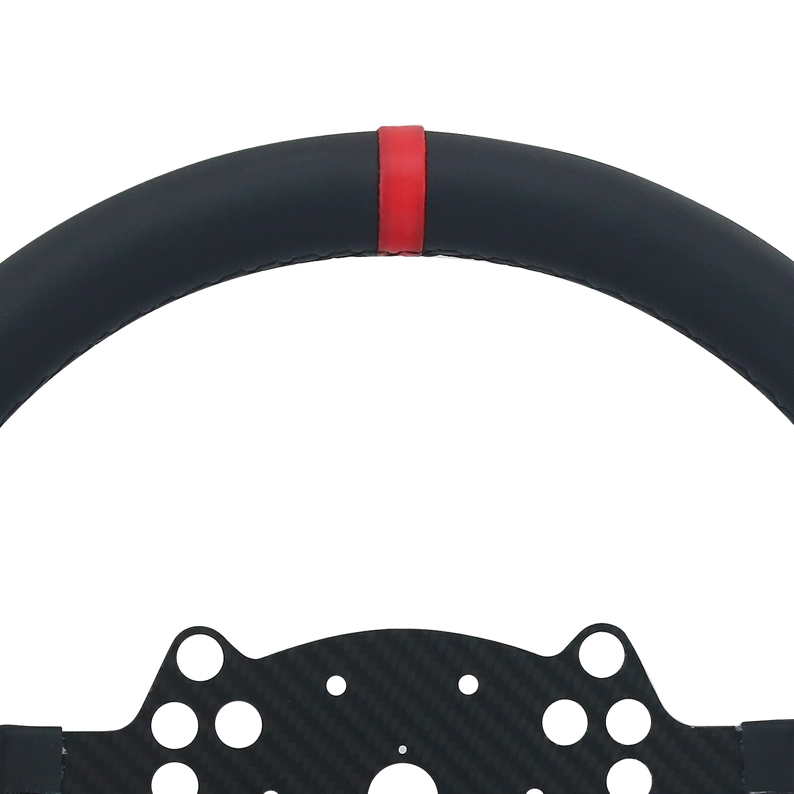 SIMPUSH 13 Inch MOD Steering Wheel Modification Wrapped with Cowhide ...