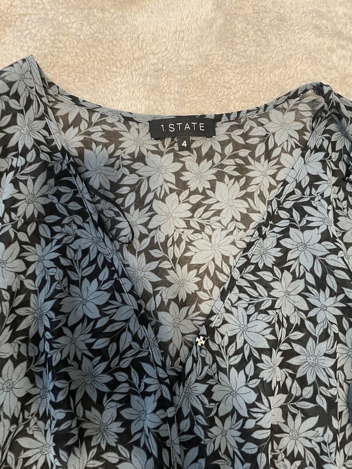 Beautiful sheer floral sexy dress for any Spring or Summer occasion ...