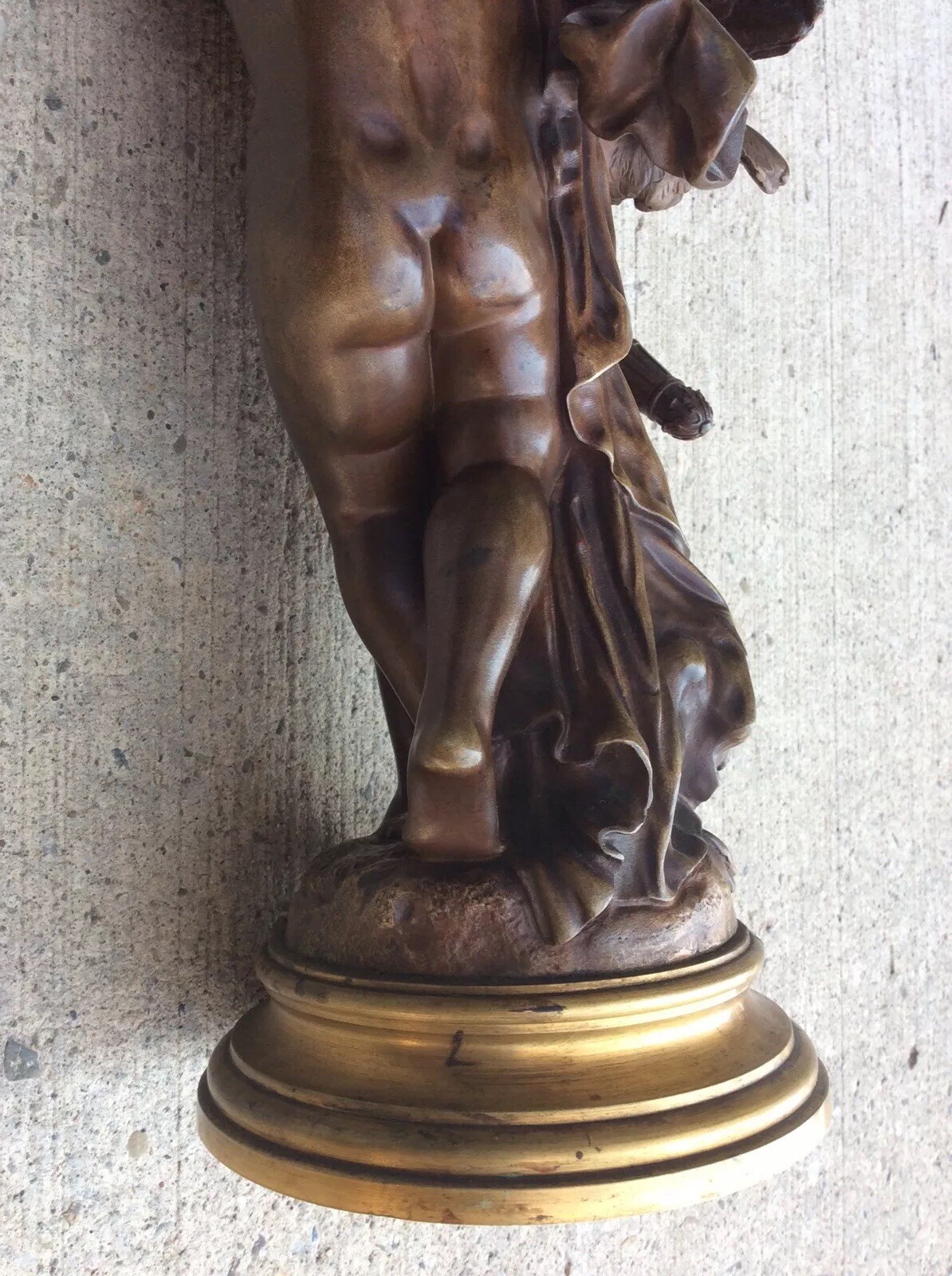 Antique French Bronze Sculpture Signed Auguste Moreau | eBay