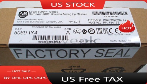 New Allen Bradley Logix Compact 5000 5069-IY4 Universal Analog Input ...